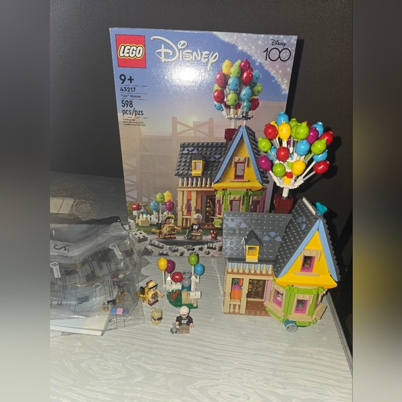 Lego | Toys | Lego Disney 0 43217 Pixar Up House Balloons Carl ...